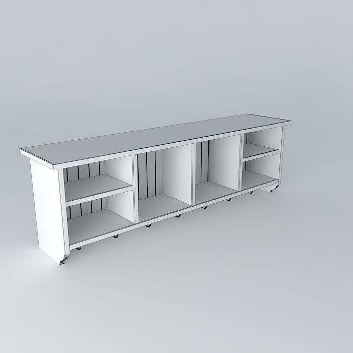 Hat Rack free 3D model | CGTrader