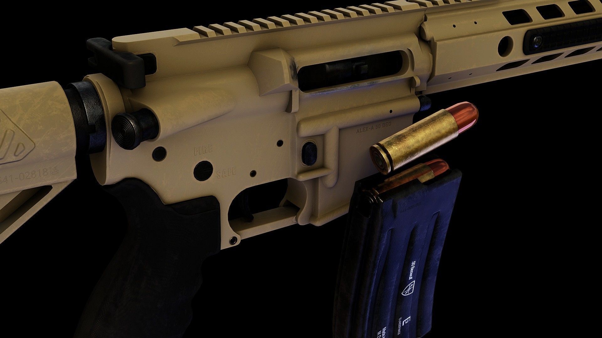 3D model Beowulf 50 Cal VR / AR / low-poly | CGTrader