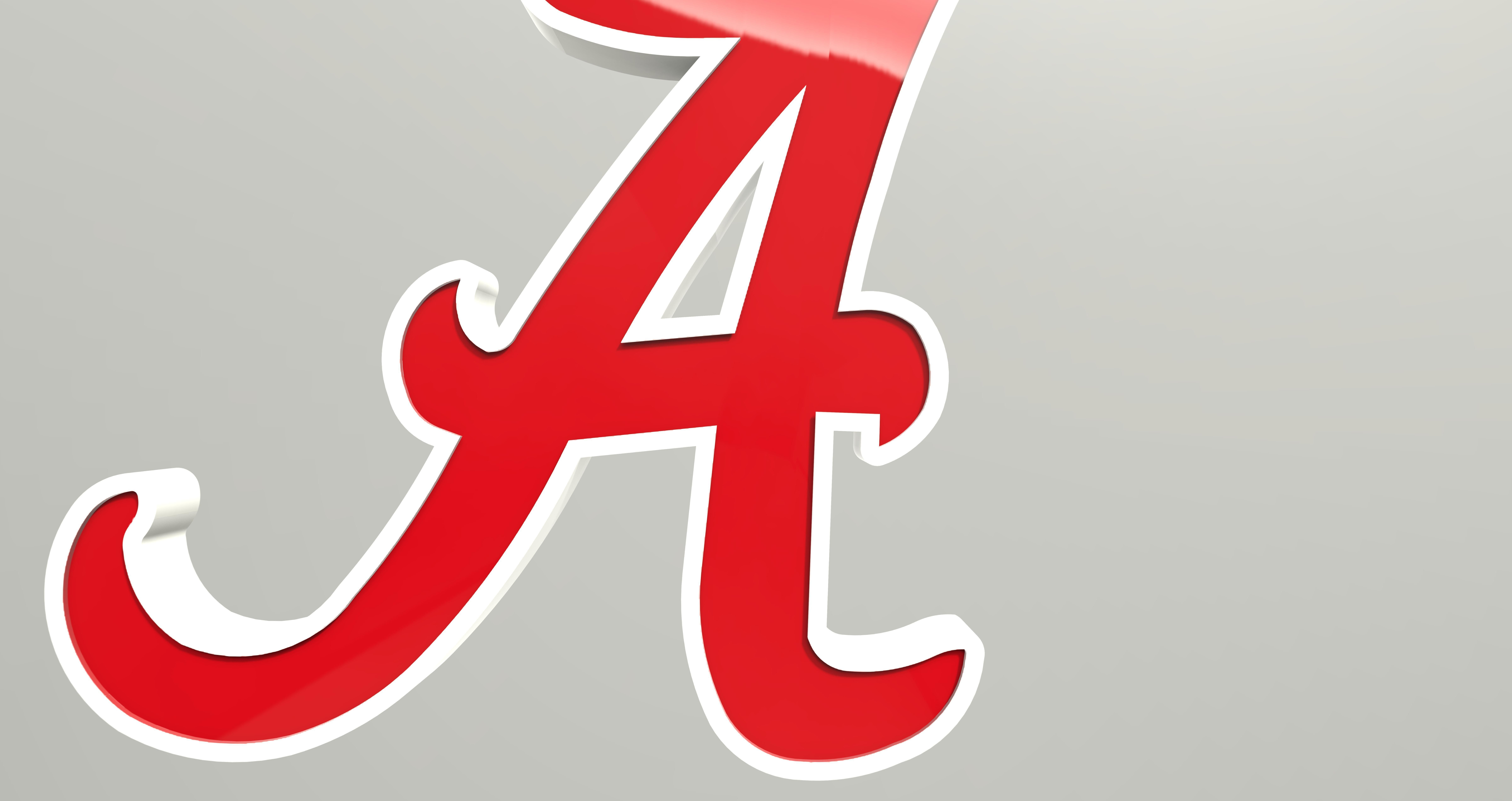 University of Alabama Logo free 3D model | CGTrader