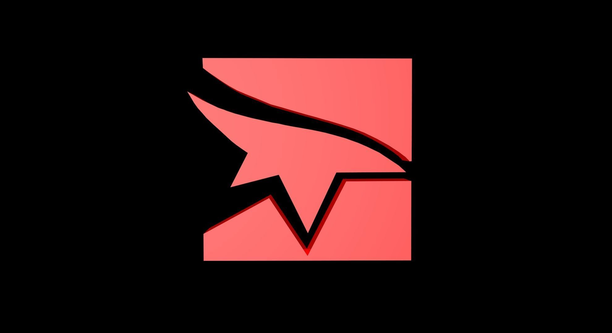 Logo game Mirror s Edge 3D model | CGTrader