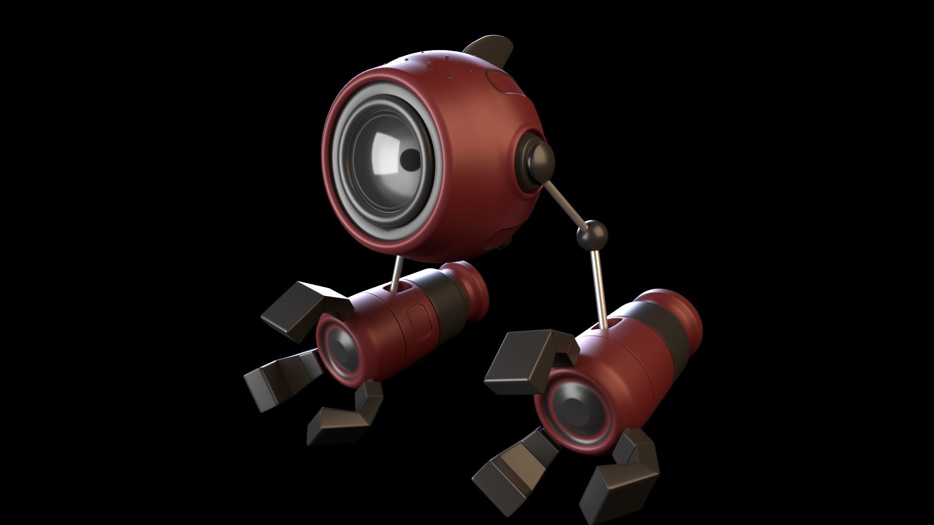 Floating Robot 3D model | CGTrader