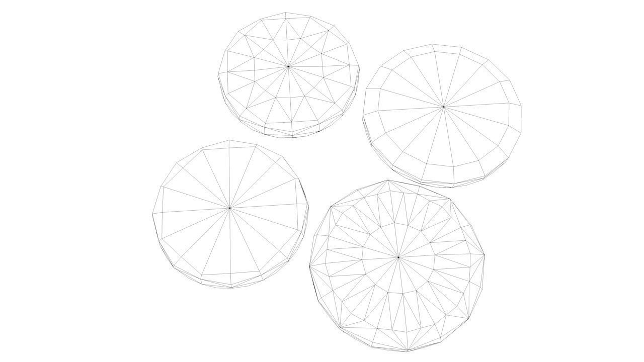 Diamonds diamond free VR / AR / low-poly 3D model | CGTrader