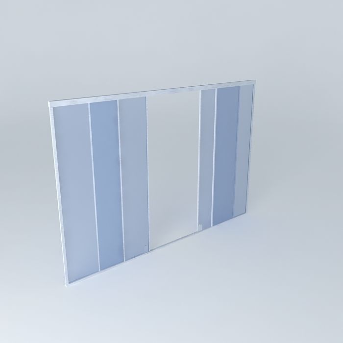 Glass window free 3D model | CGTrader