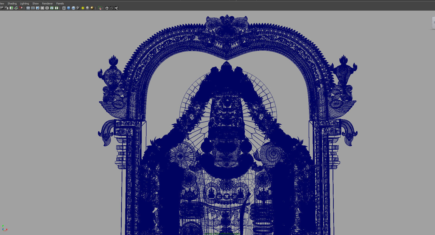 god thirupathi Venkateswara balaji 3D model | CGTrader