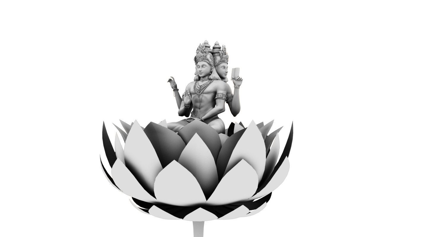god brahma 3d model 3D model | CGTrader