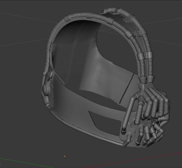 Bane mask 3D model 3D printable | CGTrader