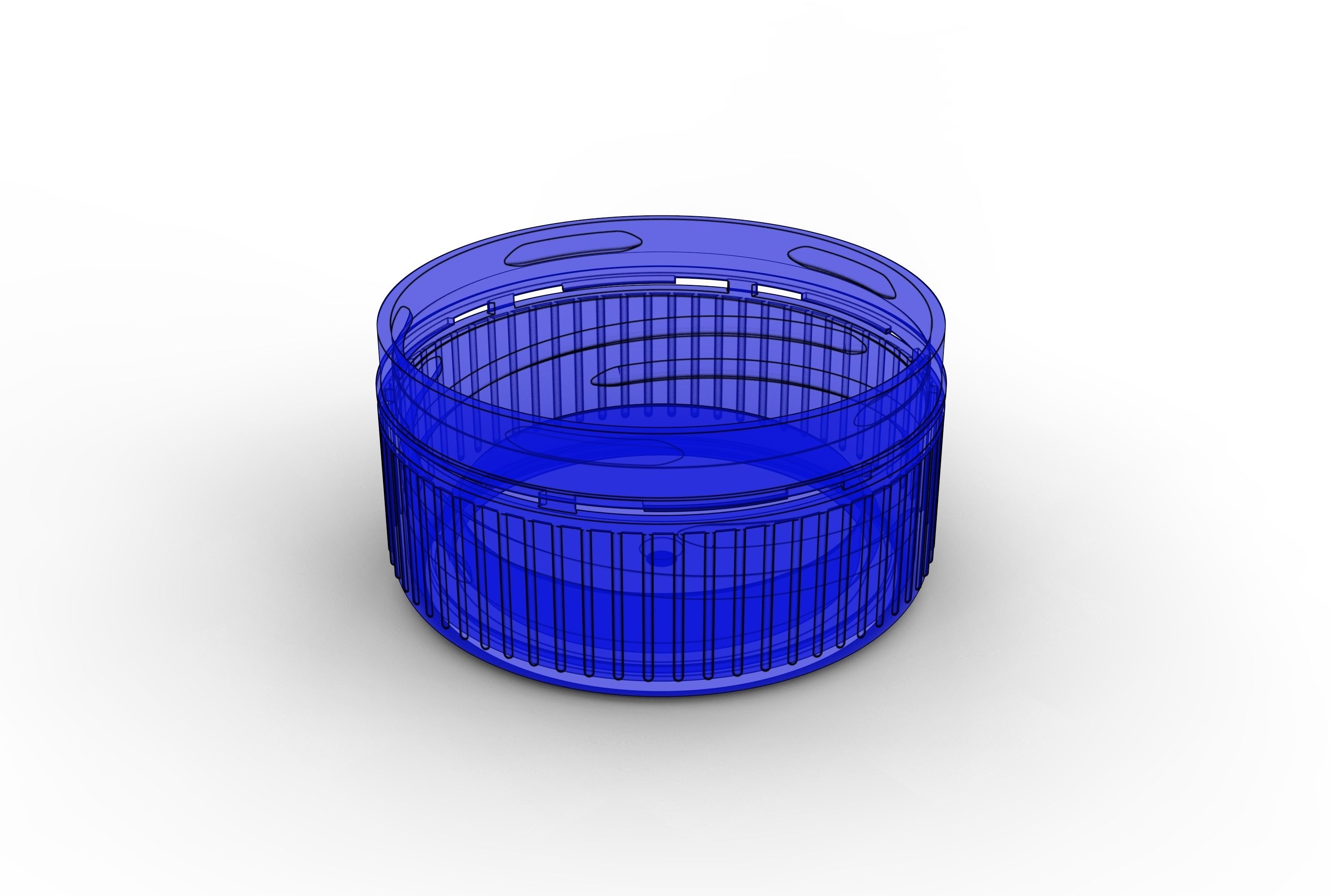 Bottle Screw Cap 3D model 3D printable | CGTrader
