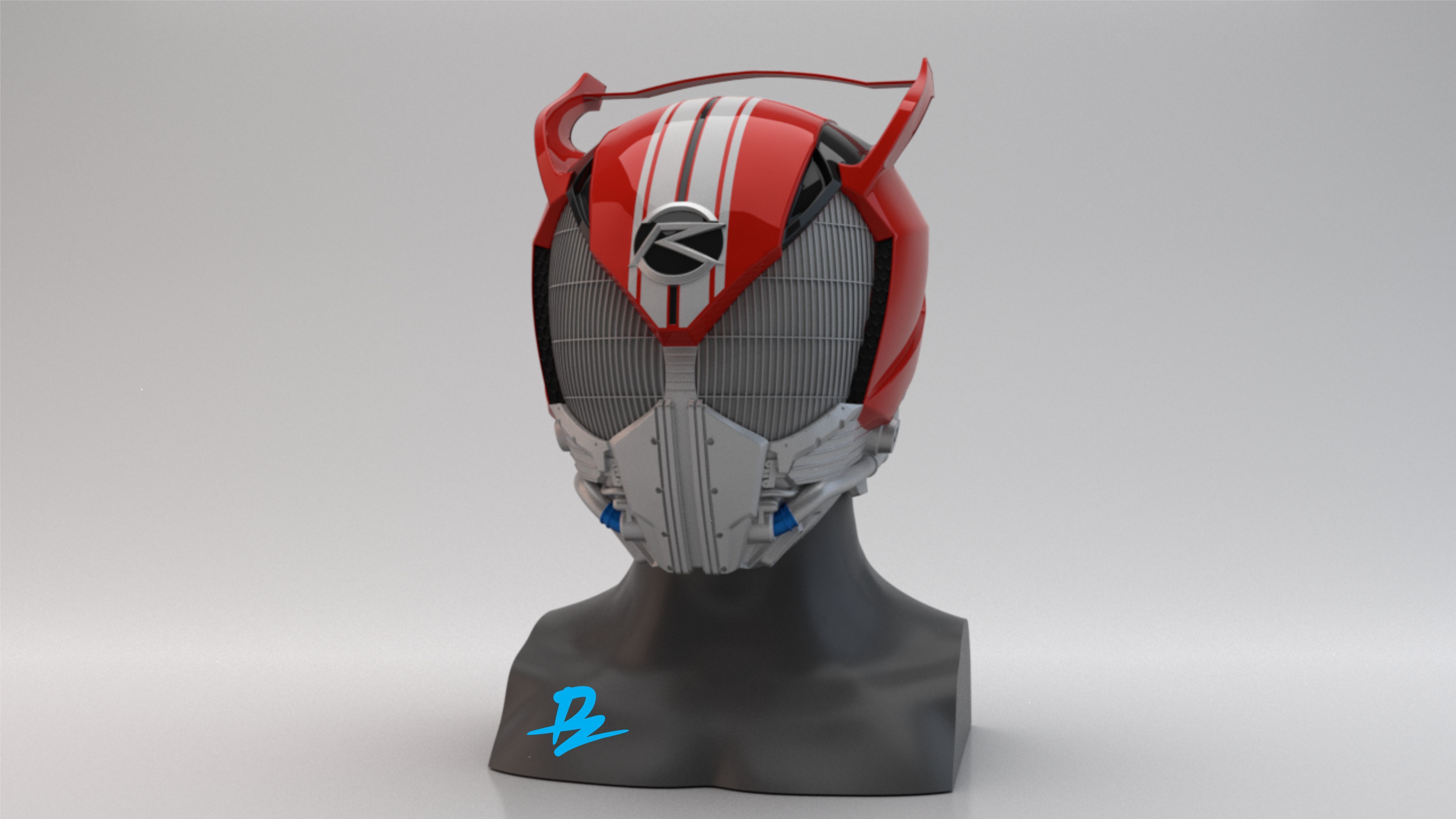 Kamen Rider Drive Type Speed 3D model 3D printable | CGTrader