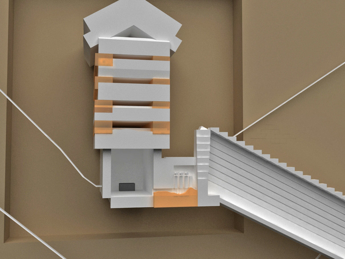 inside the Great Pyramid Of Khufu in Egypt 3D model | CGTrader