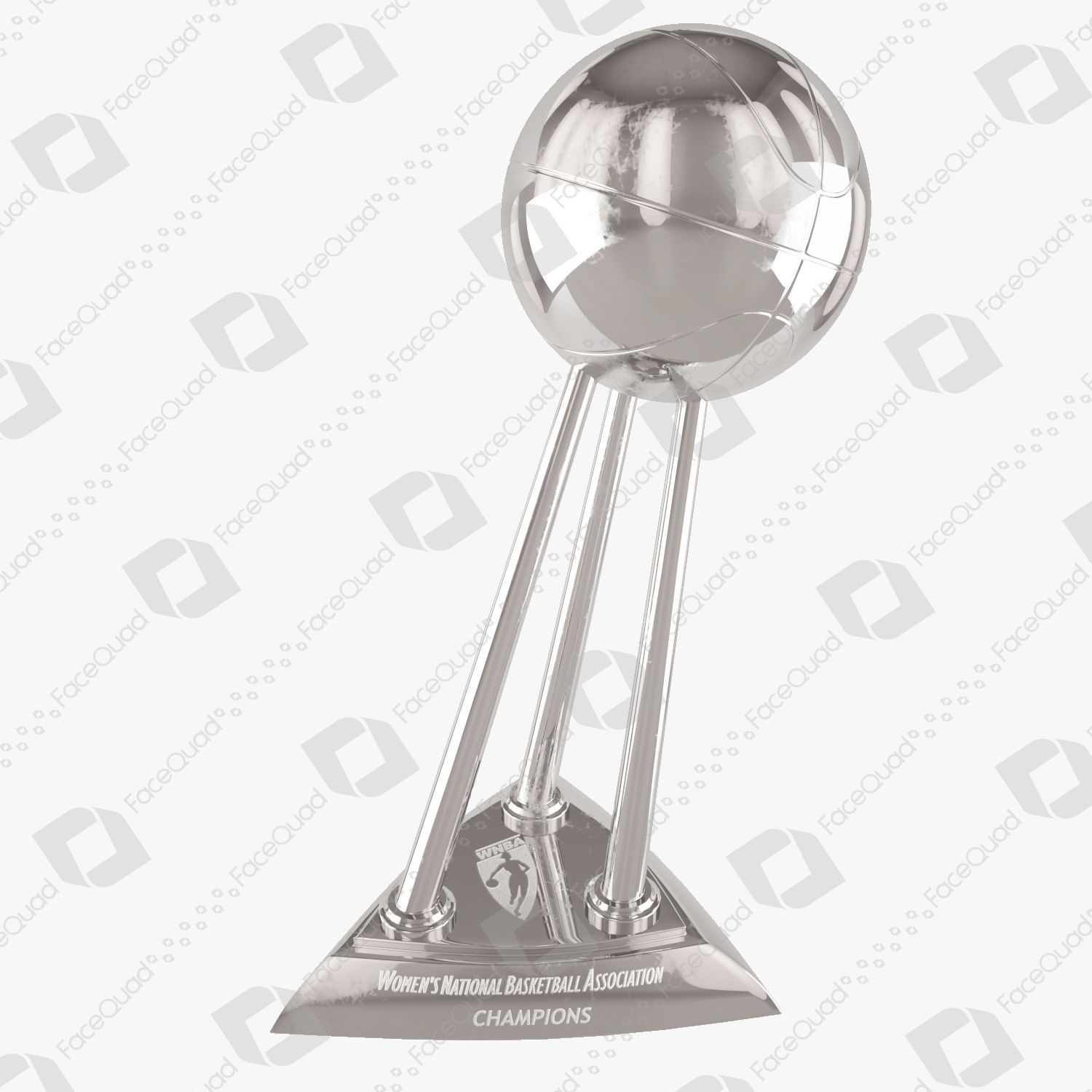 WNBA Championship Trophy 3D model | CGTrader