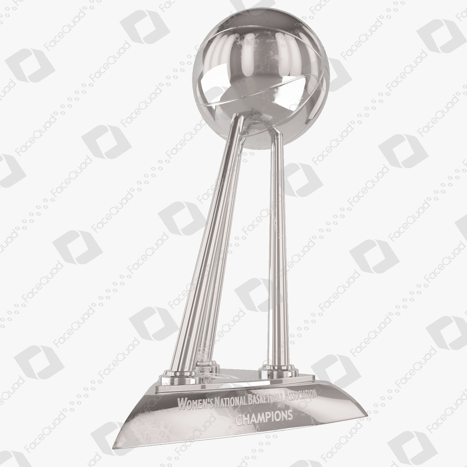 WNBA Championship Trophy 3D model | CGTrader
