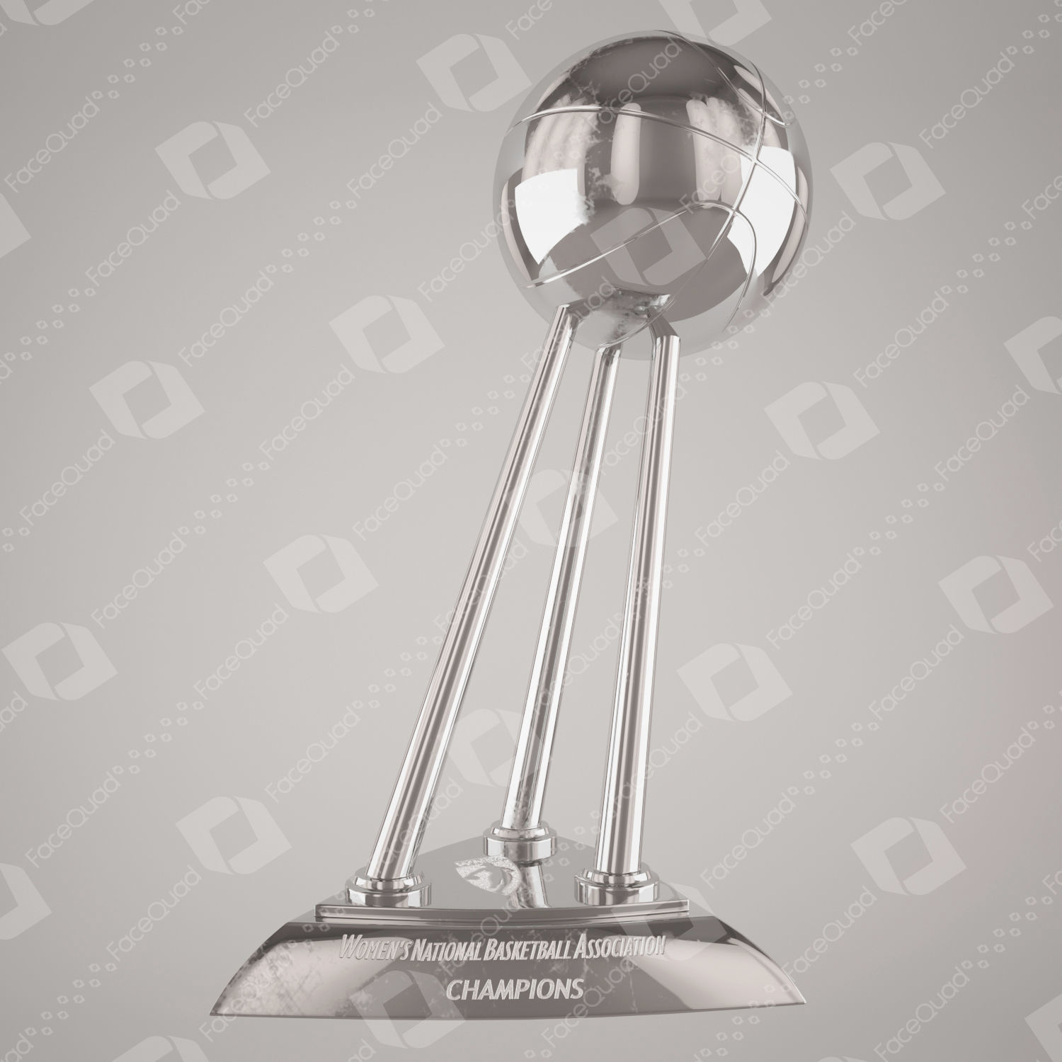 WNBA Championship Trophy 3D model | CGTrader