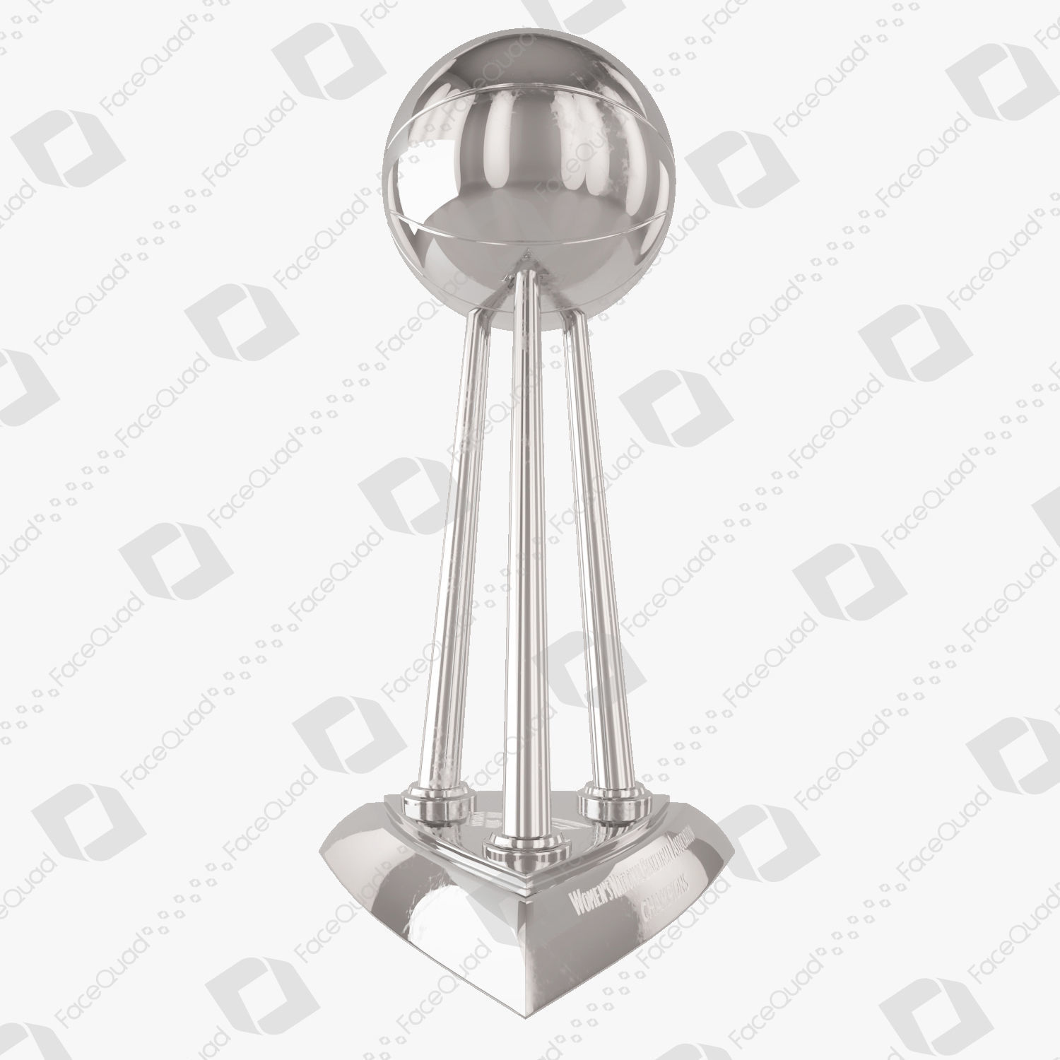 WNBA Championship Trophy 3D model | CGTrader