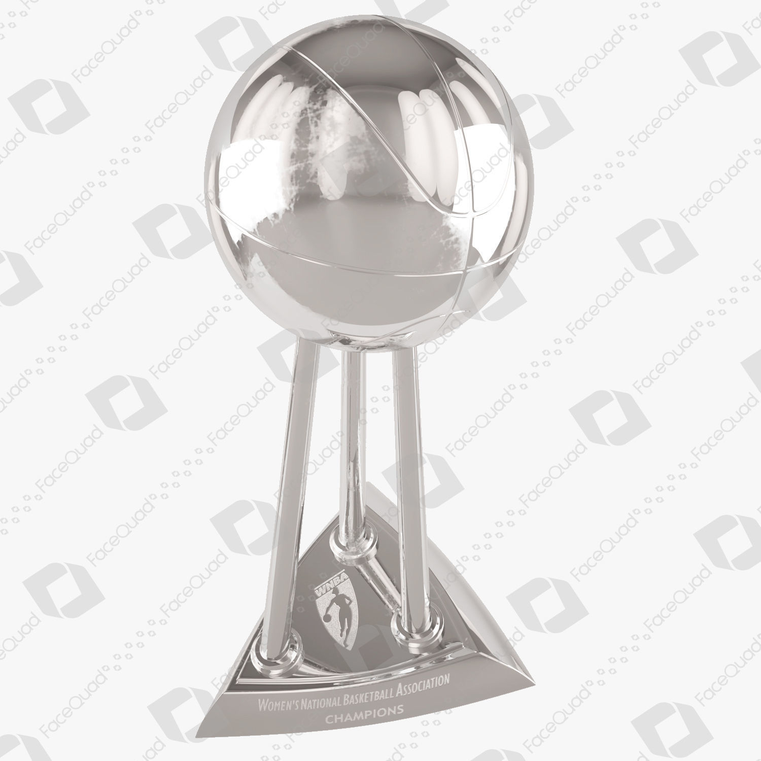 WNBA Championship Trophy 3D model | CGTrader