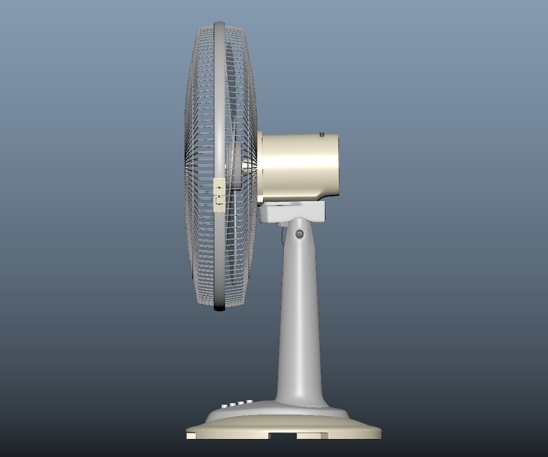 Table Fan 3D model 3D printable | CGTrader