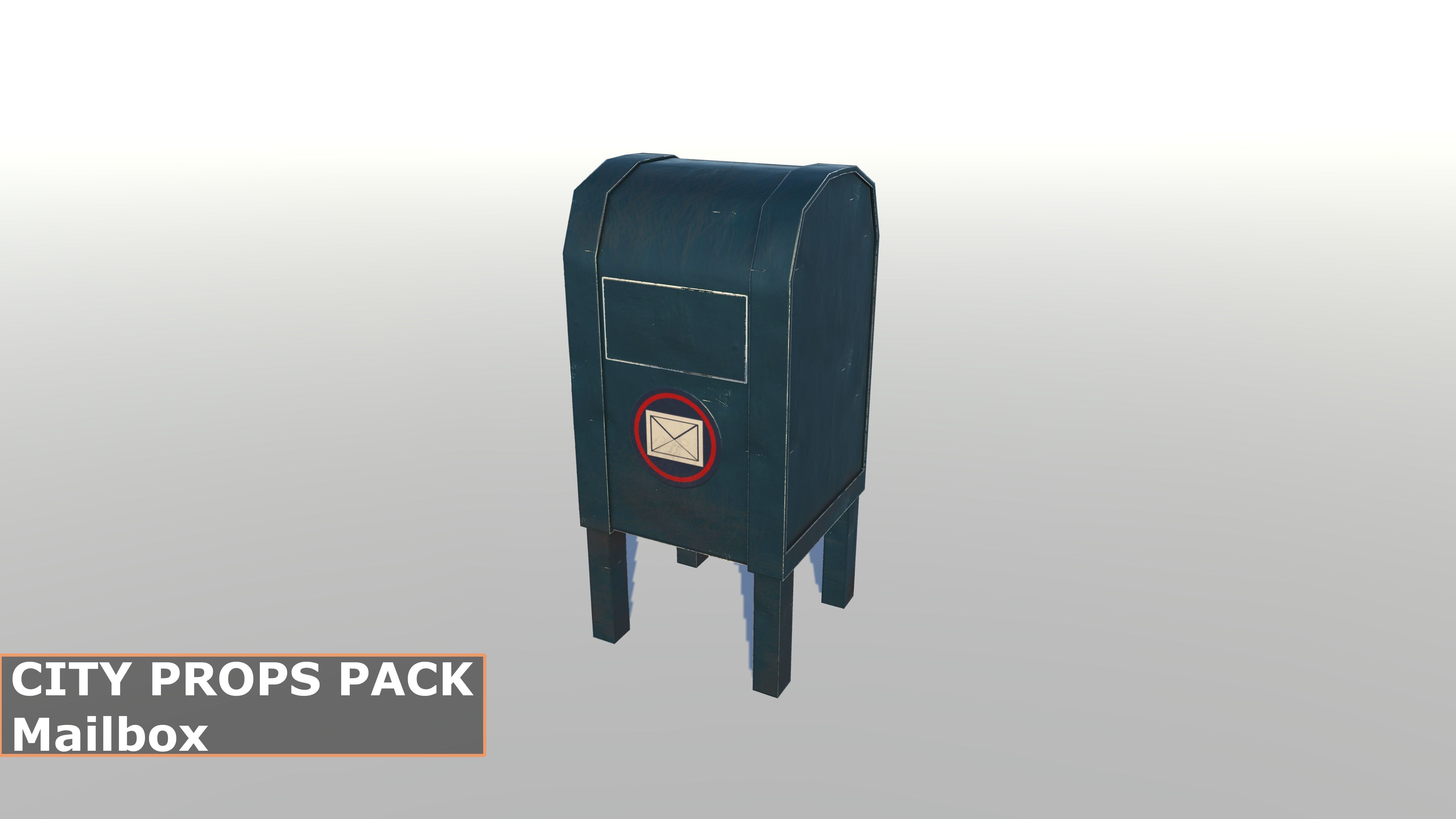 City Props Bundle - Game Ready free VR / AR / low-poly 3D model | CGTrader