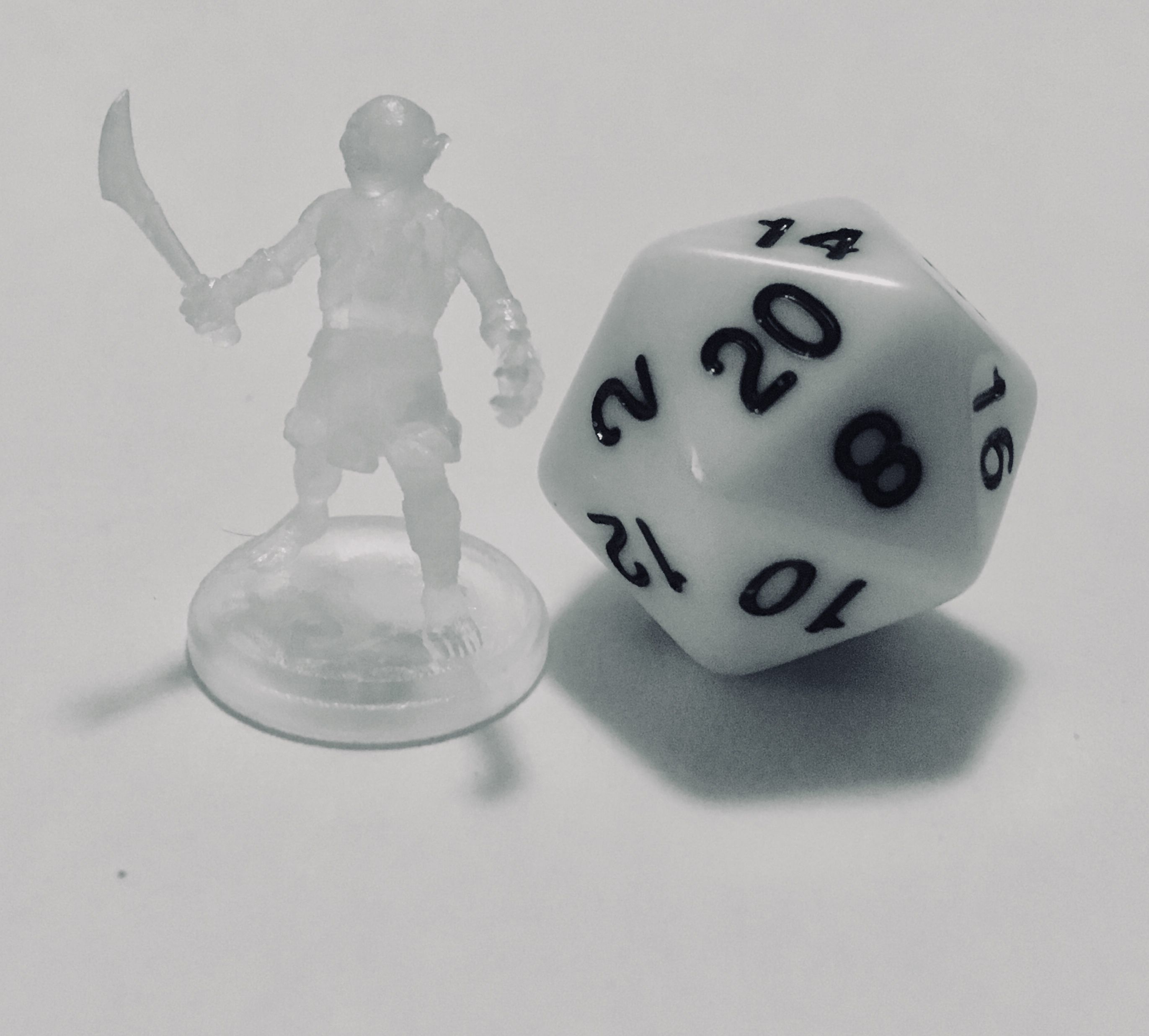Scimitar Goblin 30mm 3D model 3D printable | CGTrader