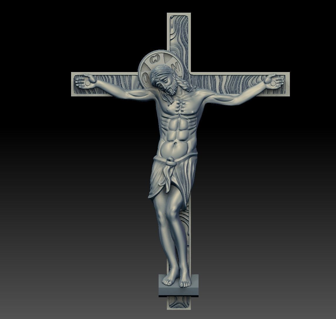 JESUS ON THE CROSS christ 3D model 3D printable | CGTrader