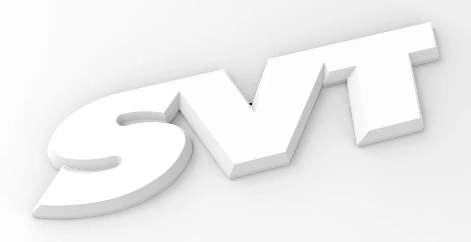 logos - svt 3D model 3D printable | CGTrader