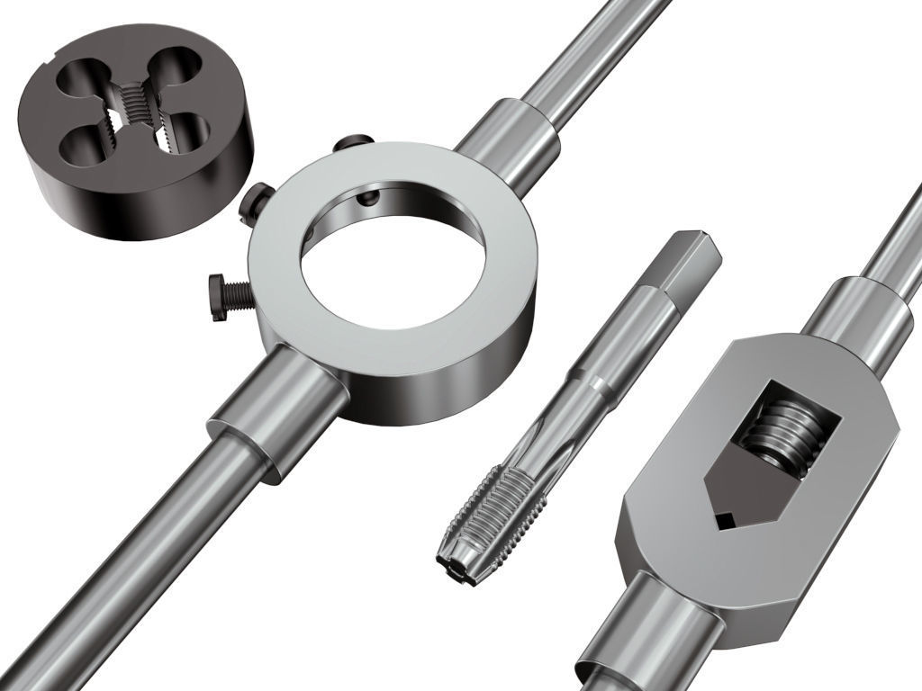 Threading Tap 3D model | CGTrader