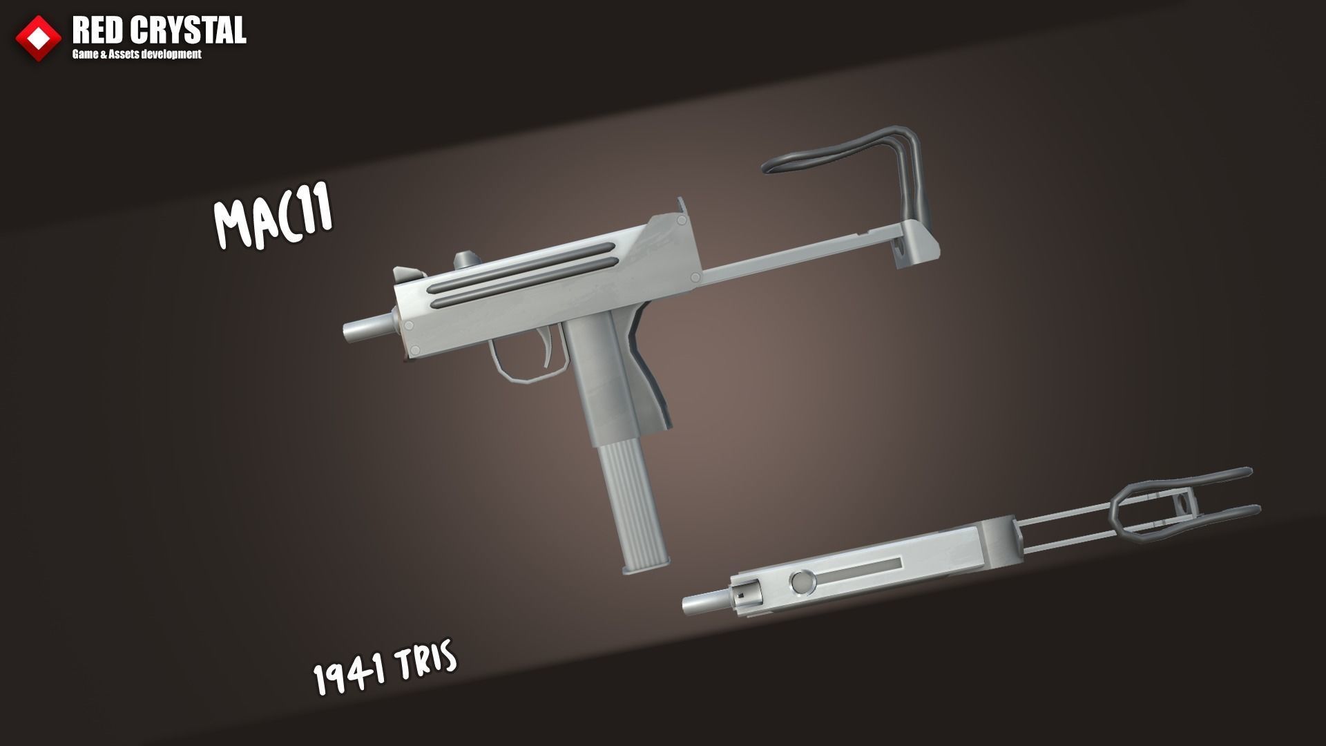 3D model Low Poly Guns Pack VR / AR / low-poly | CGTrader