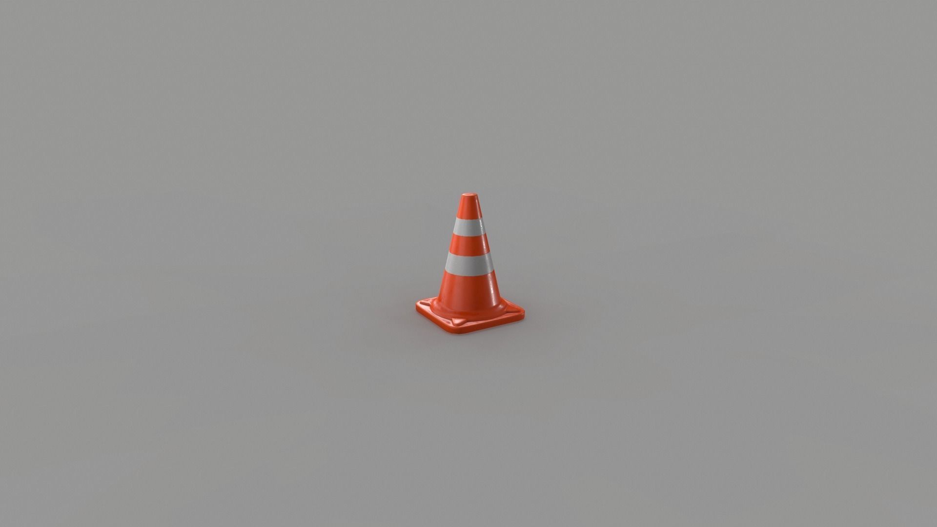 Traffic Road Cone - 3D VR AR game ready free VR / AR / low-poly 3D ...