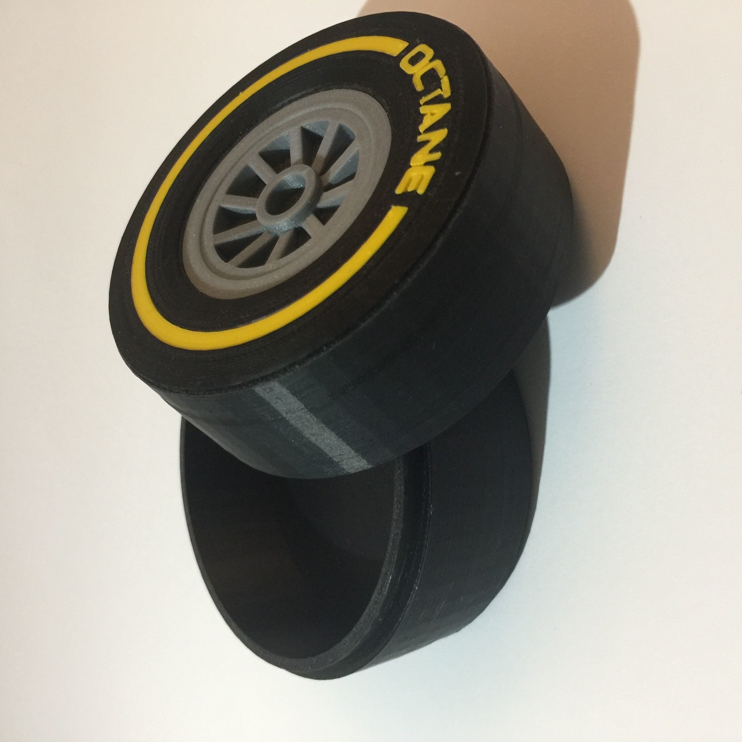 Racing Tyre Gift Box 3D model 3D printable | CGTrader