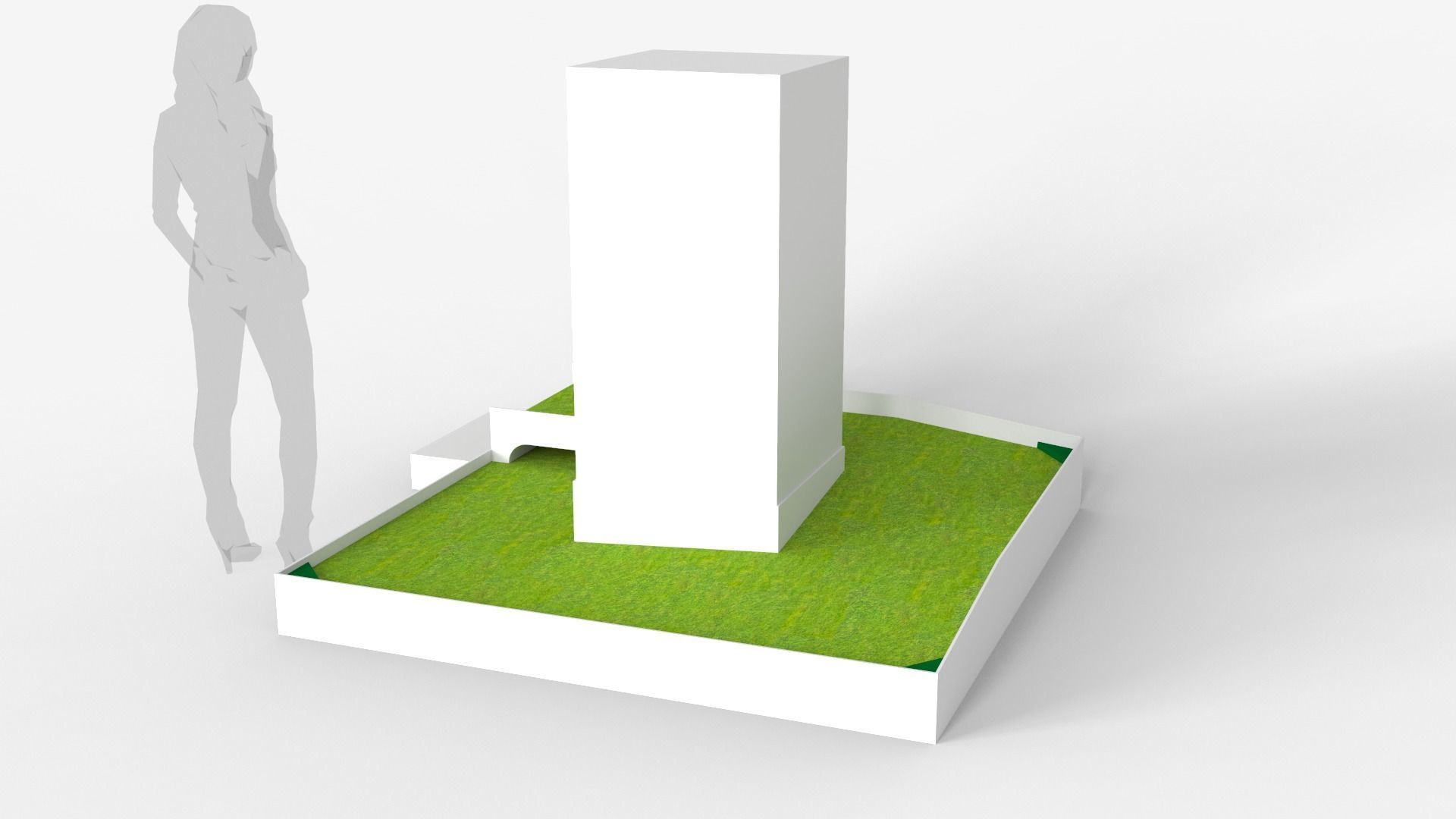 Mini Golf Module - Stand 3D model | CGTrader