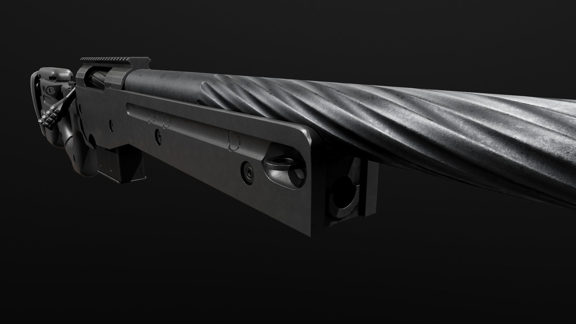 3D model Remington 700 Sniper Rifle VR / AR / low-poly | CGTrader