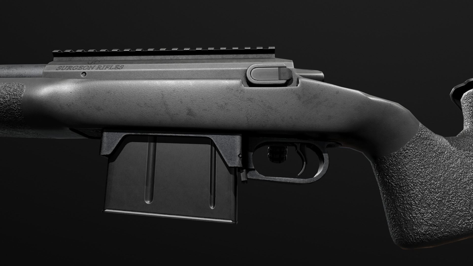 3D model Remington 700 Sniper Rifle VR / AR / low-poly | CGTrader