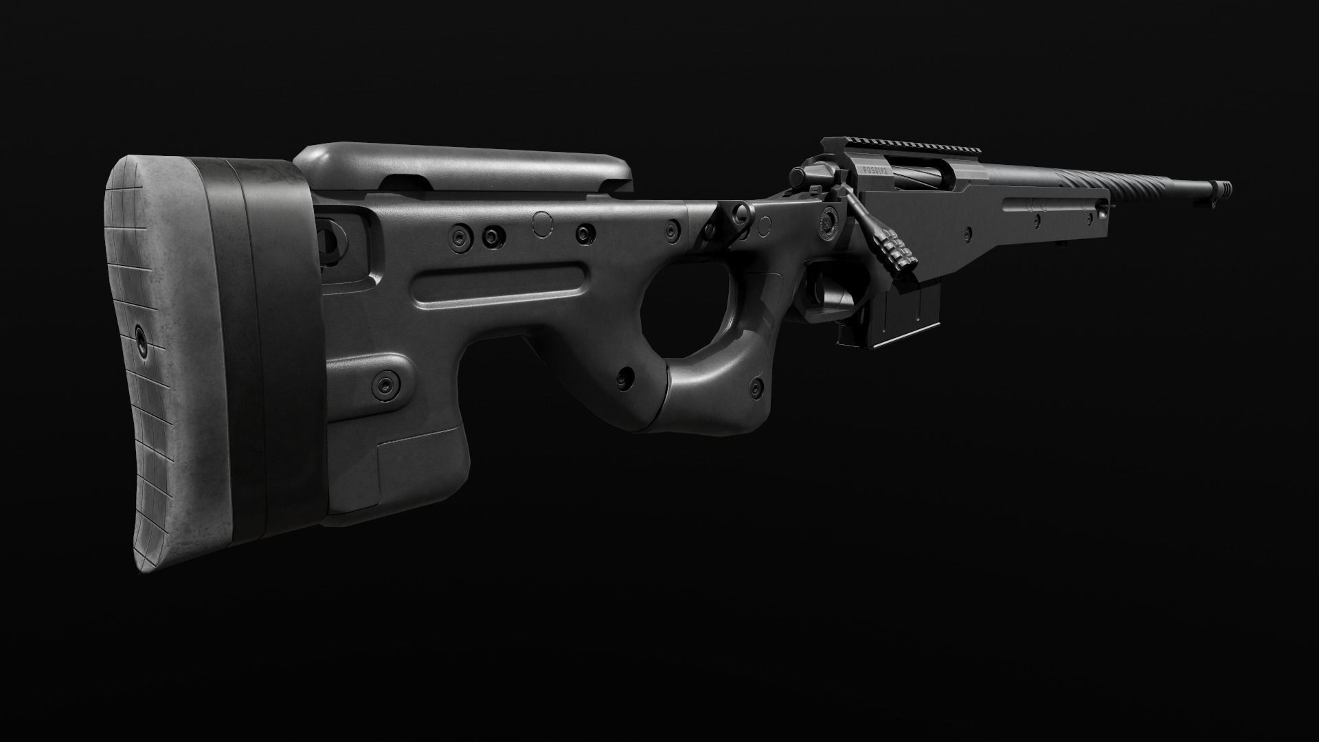 3D model Remington 700 Sniper Rifle VR / AR / low-poly | CGTrader