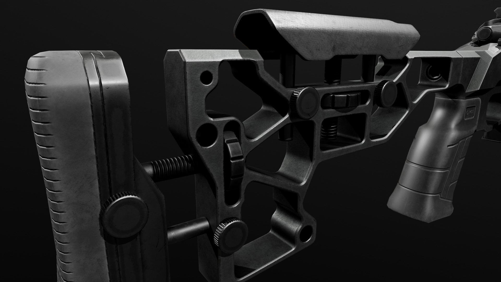 3D model Remington 700 Sniper Rifle VR / AR / low-poly | CGTrader