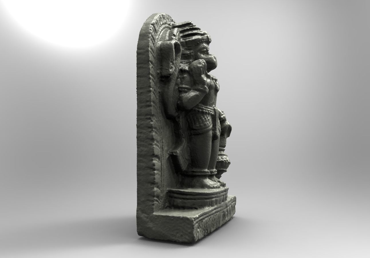 Hanuman statue of indian god 3D model 3D printable | CGTrader