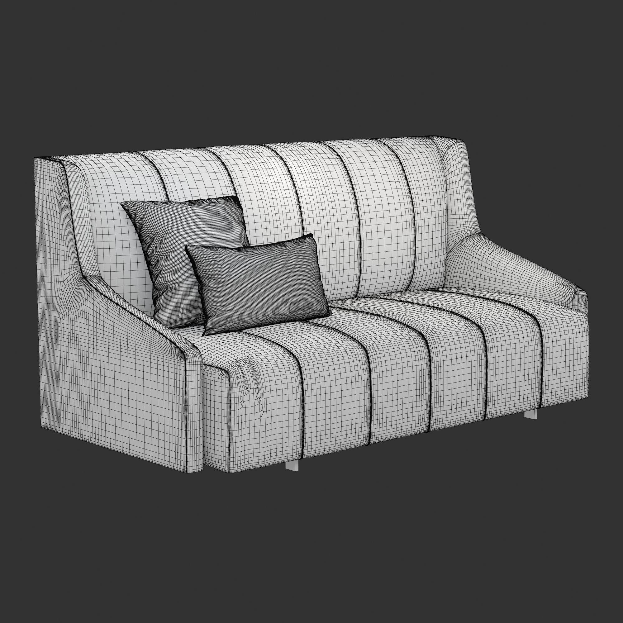 Ditre Italia Fluid Sofa 3D model | CGTrader