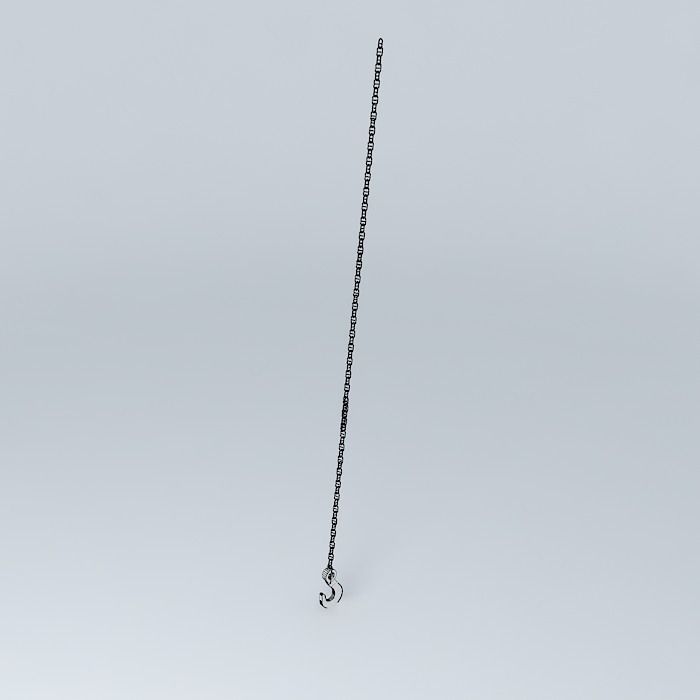 Hook chain free 3D model | CGTrader