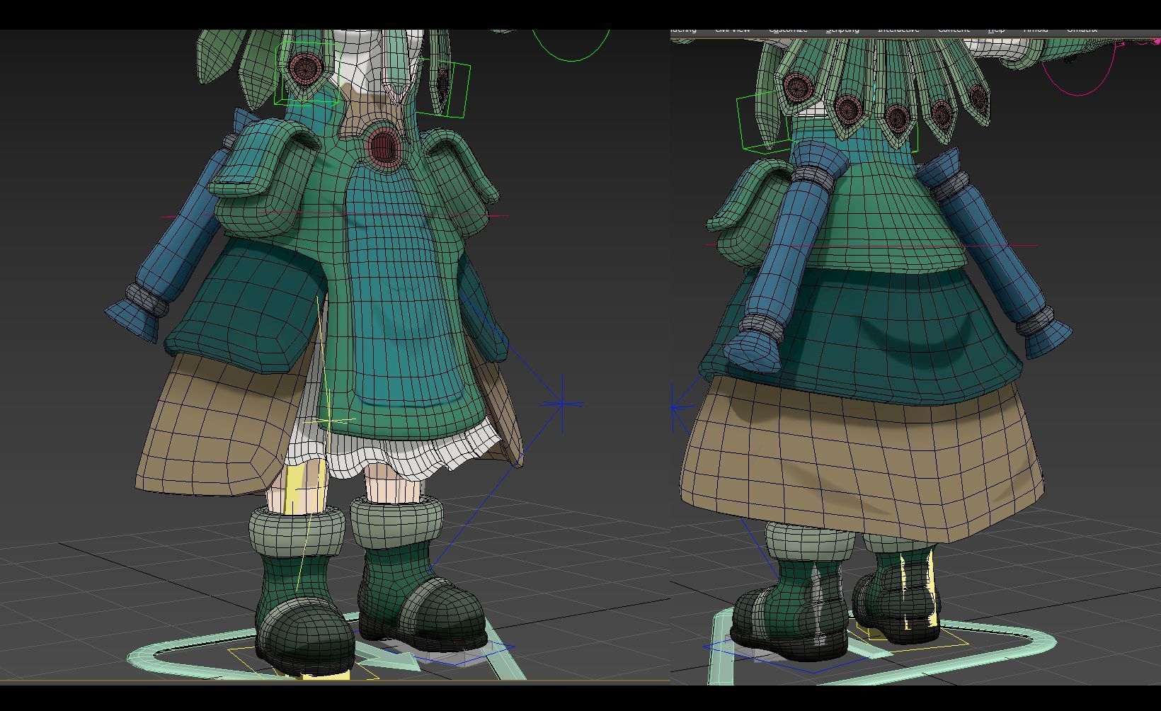 Prushka Manga Made in Abyss 3D model rigged | CGTrader