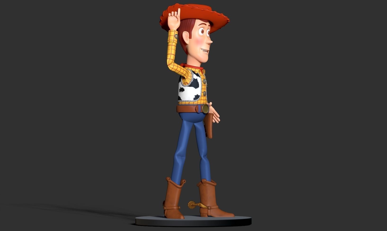 Woody - Toy Story Fanart 3D model 3D printable | CGTrader