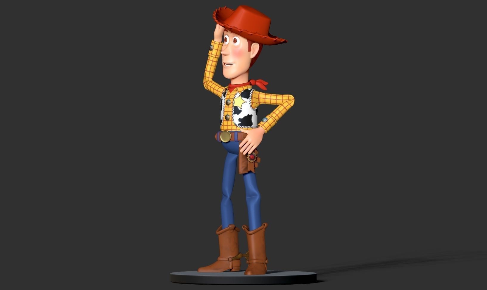 Woody - Toy Story Fanart 3D model 3D printable | CGTrader