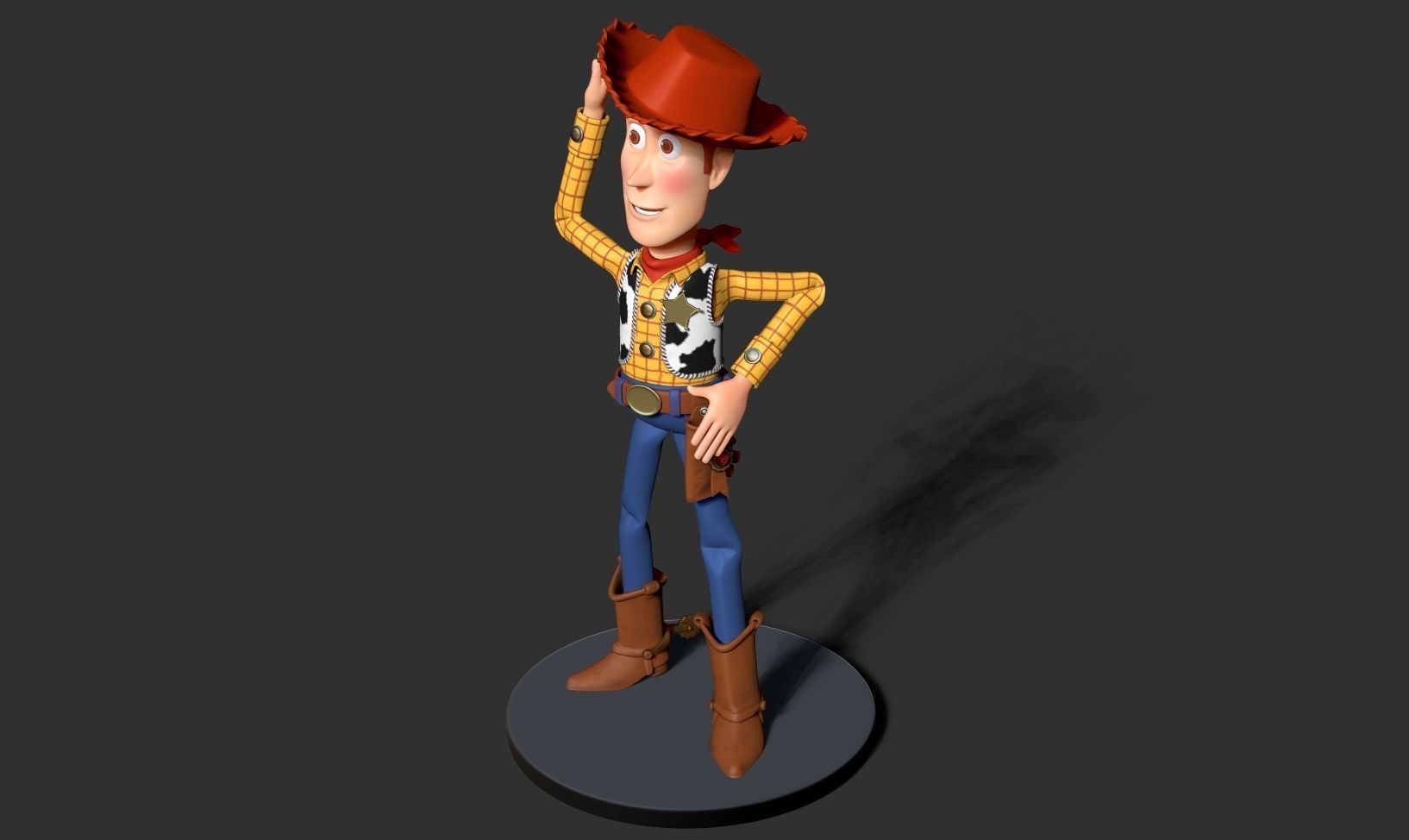 Woody - Toy Story Fanart 3D model 3D printable | CGTrader