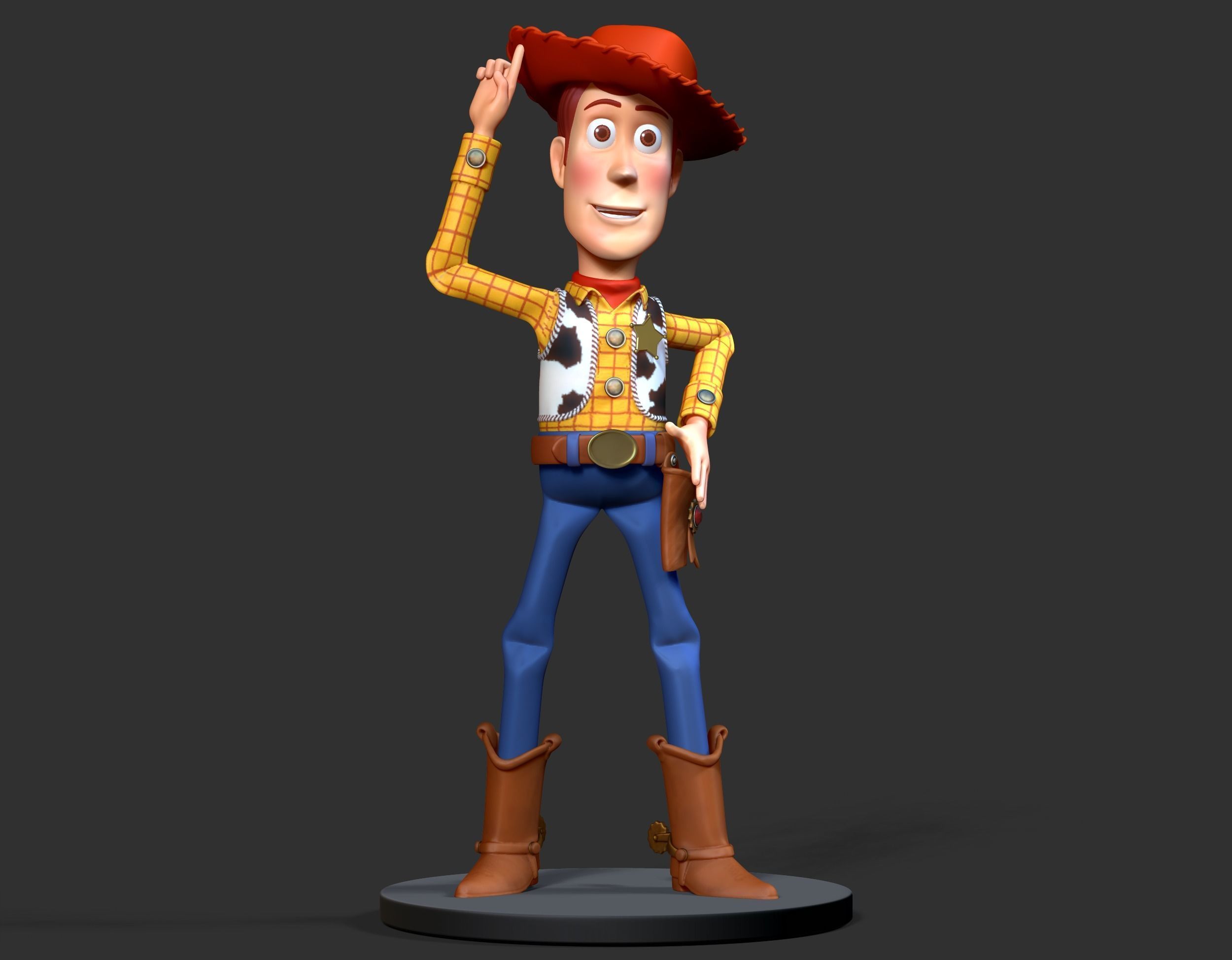 Woody - Toy Story Fanart 3D model 3D printable | CGTrader
