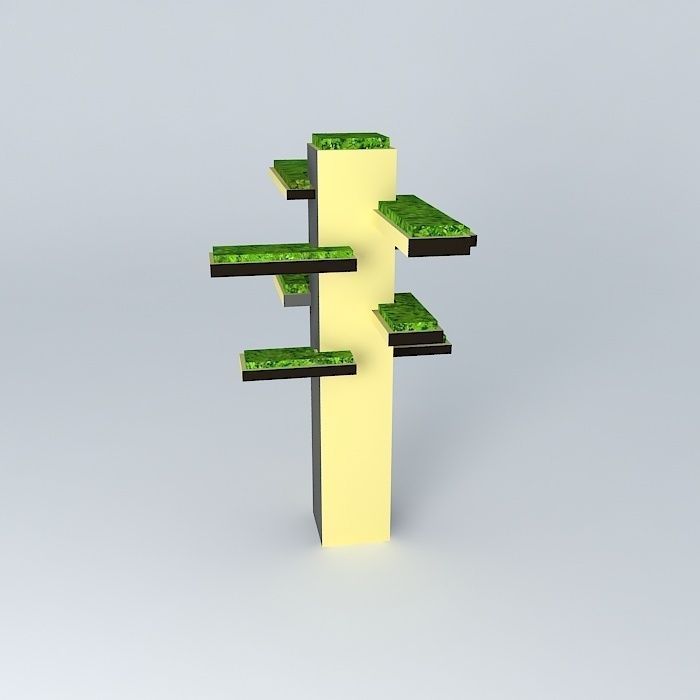 tree installation free 3D model | CGTrader