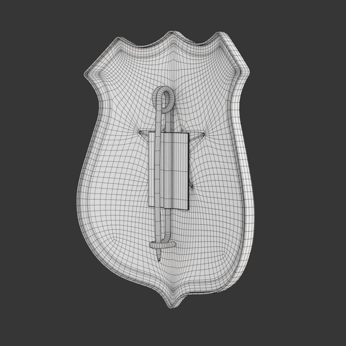 Police Badge 3D model | CGTrader