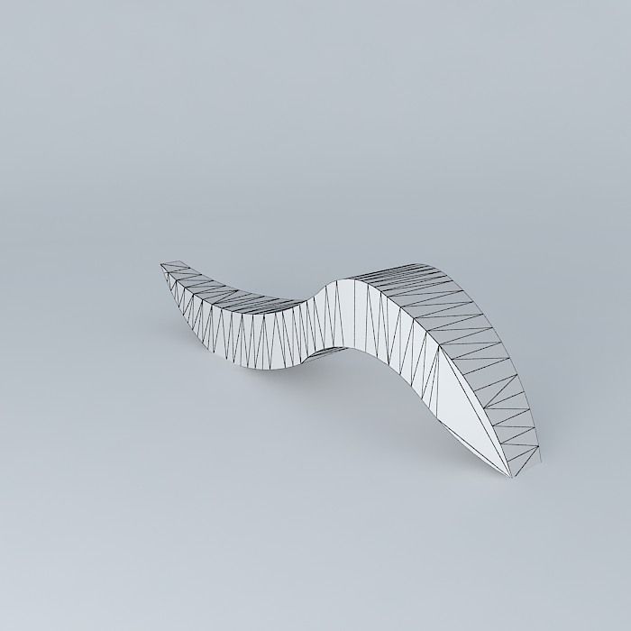 zh crest chair free 3D model | CGTrader