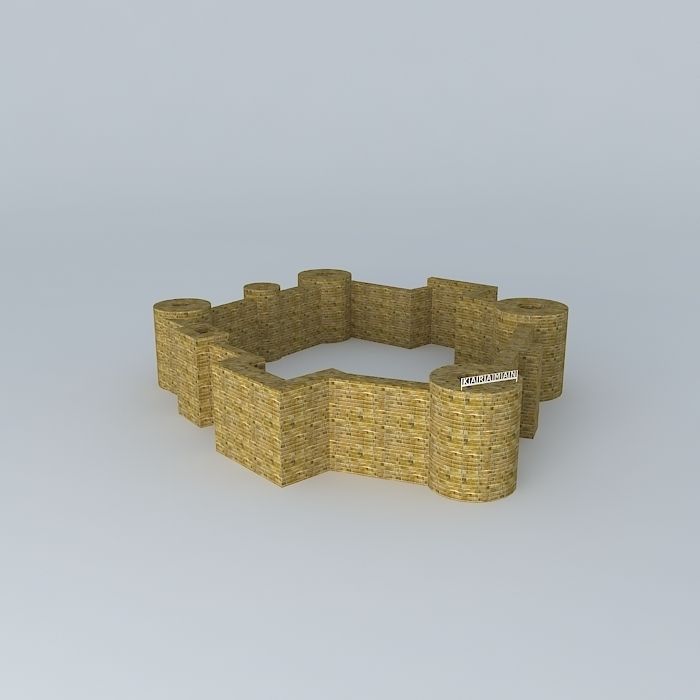Karaman castle free 3D model | CGTrader