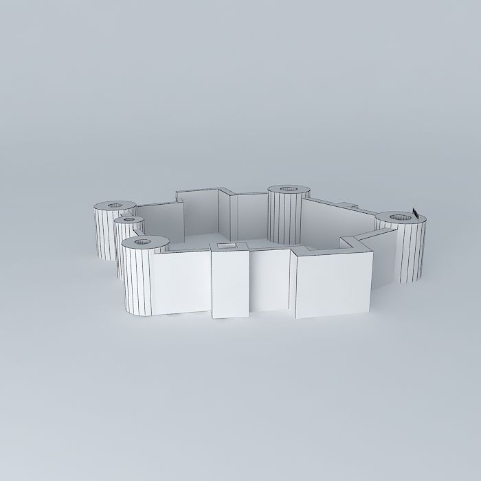 Karaman castle free 3D model | CGTrader