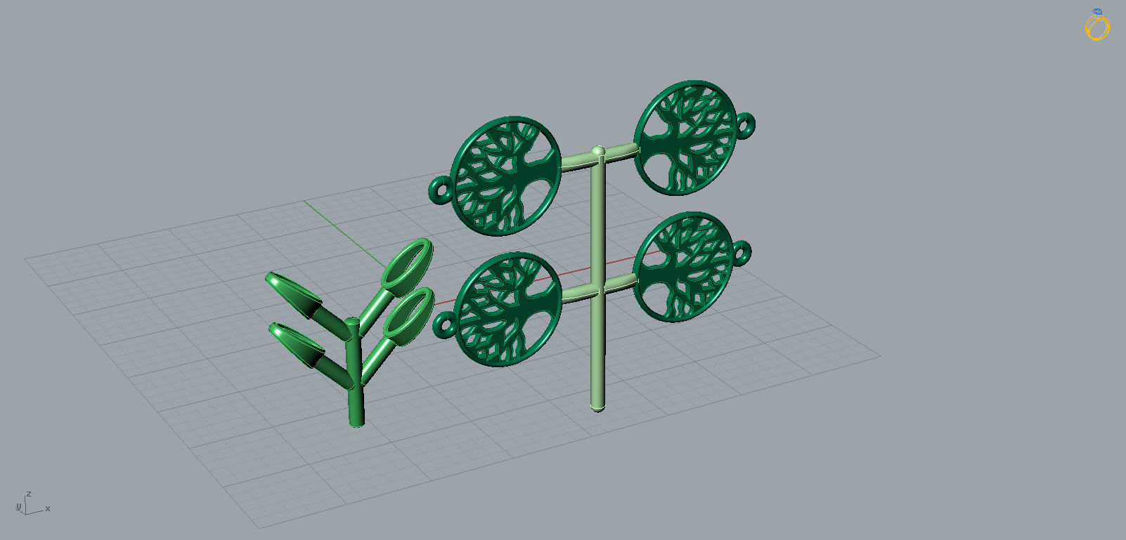 Tree of Life 3D model rigged | CGTrader