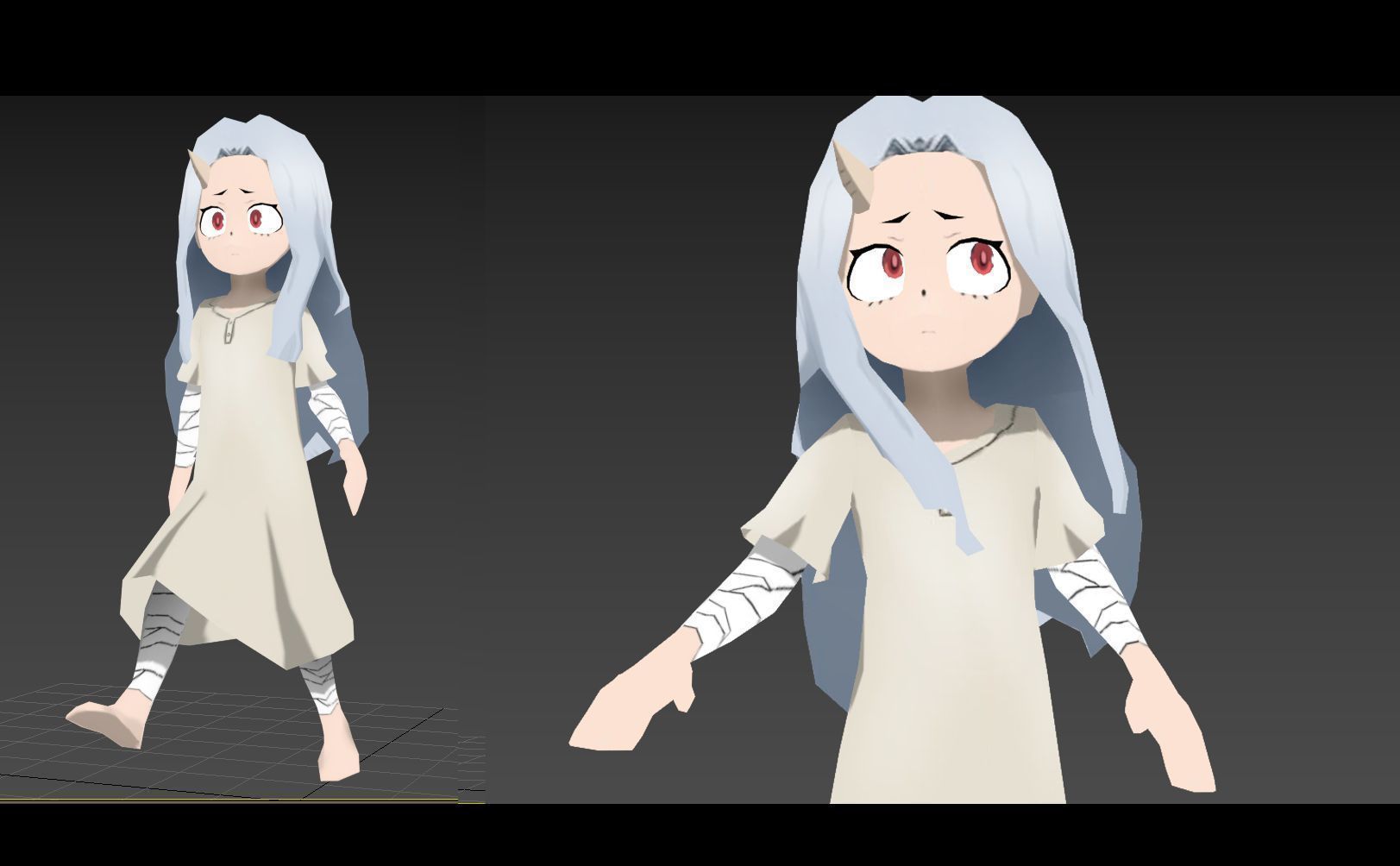 Eri Boku no hero Academia 3D model rigged | CGTrader