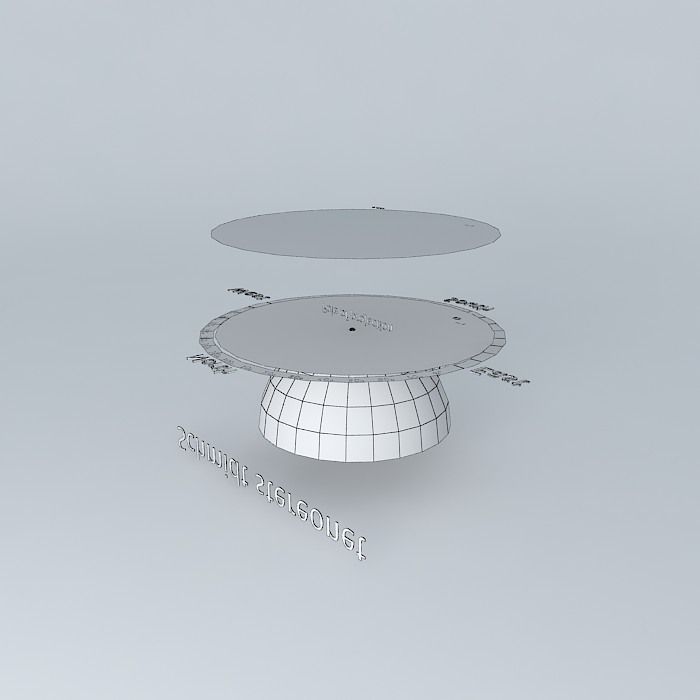 Schmidt Stereonet free 3D model | CGTrader