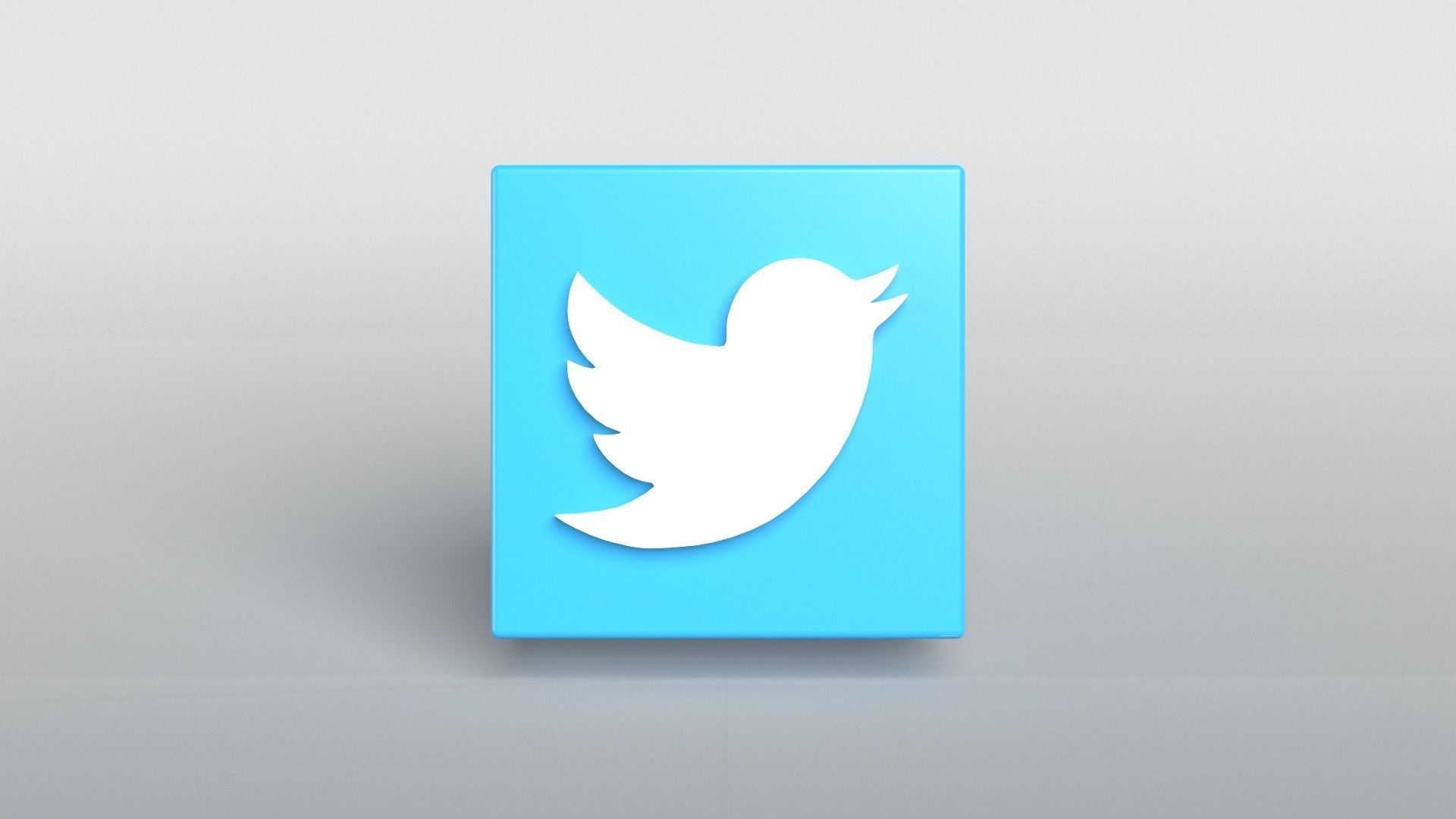 Twitter Block v1 001 free VR / AR / low-poly 3D model | CGTrader