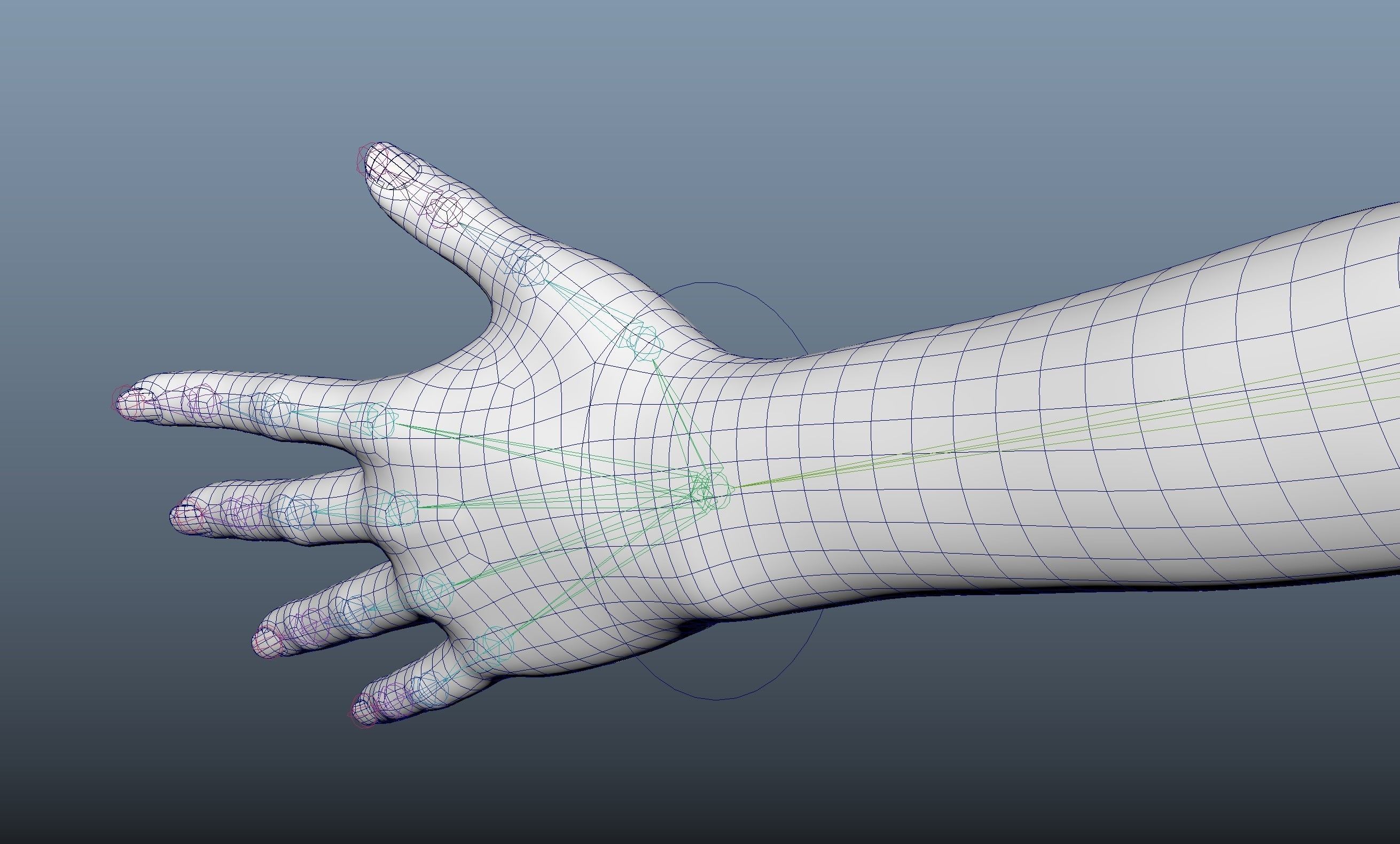 3D model Hand Rigged VR / AR / low-poly | CGTrader